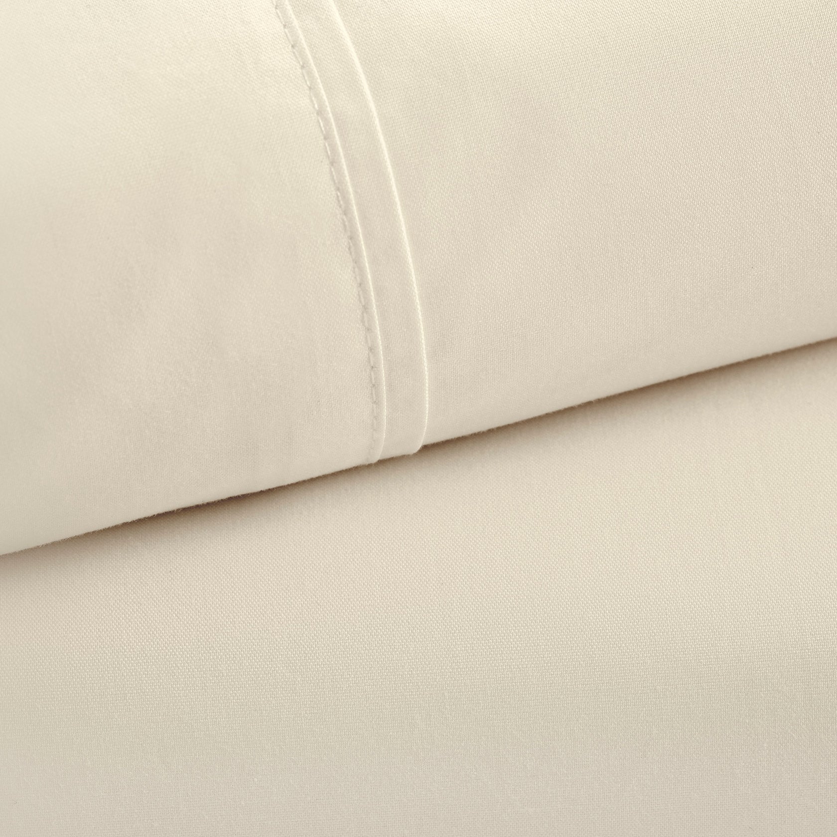 415 Thread Count Percale Bed Sheet Set | Ivory